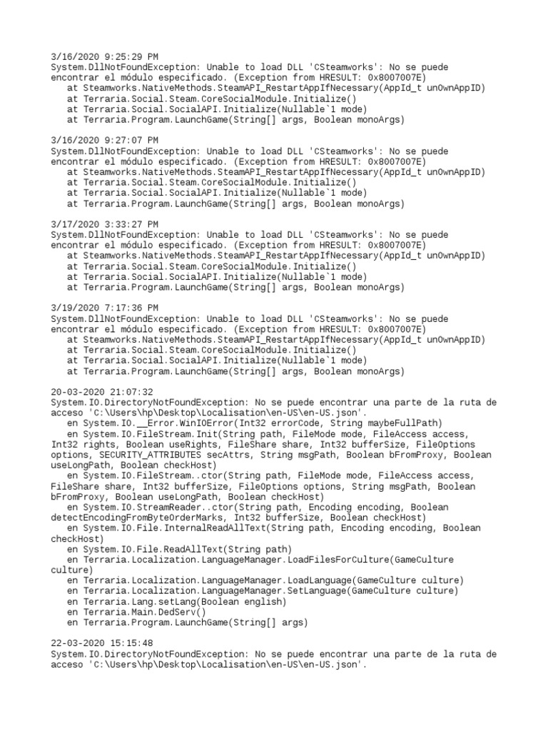 Client Crashlog Pdf Computing Software 