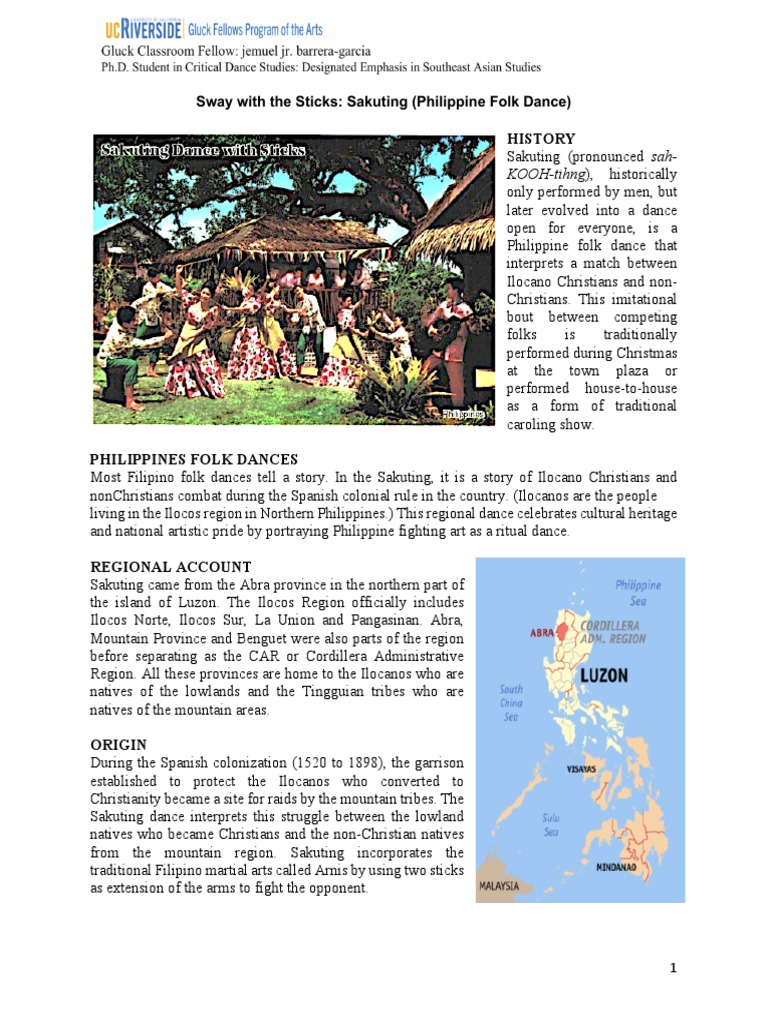 Sakuting: Ilocano Folk Dance History | PDF | Performing Arts ...