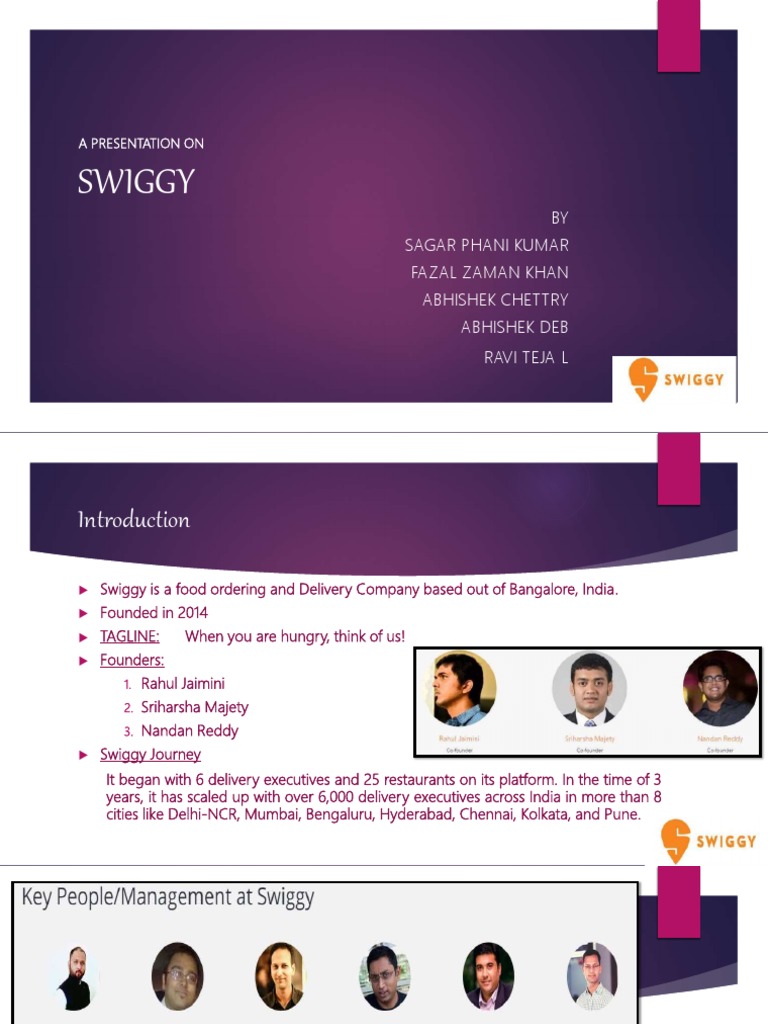 Swiggy 180803135106 PDF | PDF | Business | Marketing