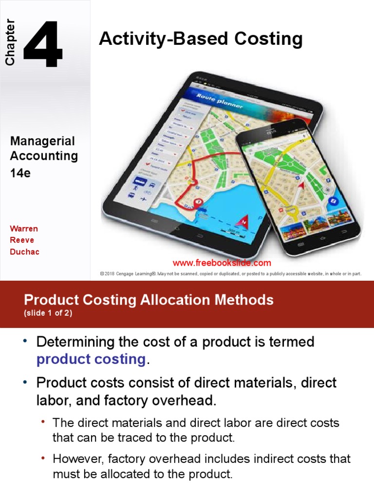 Activity-Based Costing: Managerial Accounting 14e | PDF | Factory ...