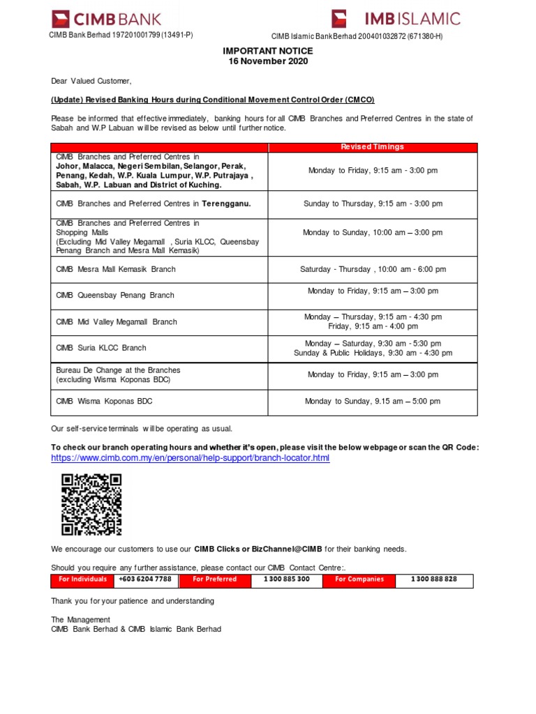 Important Notice 16 November 2020: Revised Tim Ings | PDF | Banks
