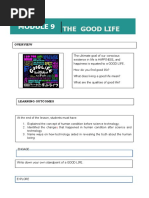 STS - The Good Life - With Assessment | PDF | Philosophy