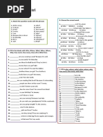 Was Were Text - Exercise | PDF