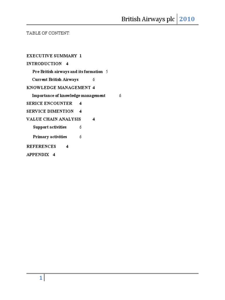 British Airways | PDF | Airlines | Service Oriented Architecture