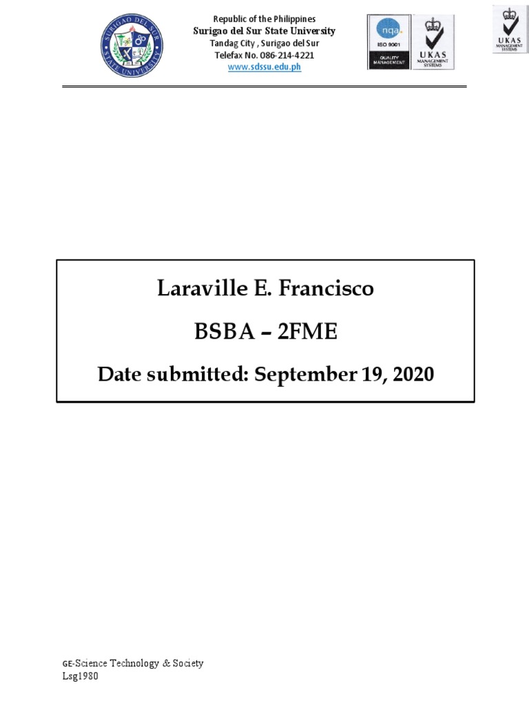 1ST Module STS | PDF | Science | Scientific Method