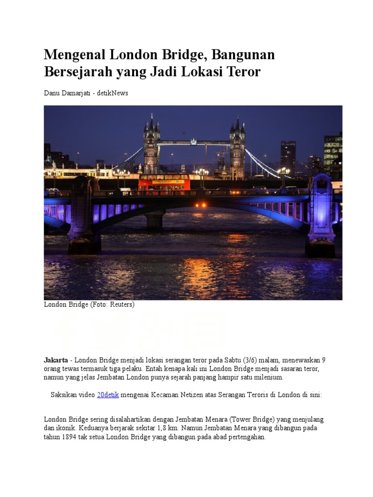 Mengenal London Bridge | PDF