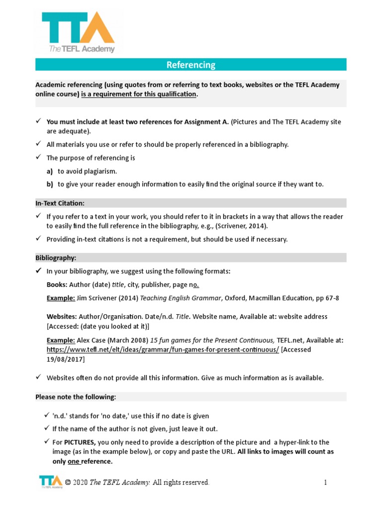 Referencing | PDF | Citation | Human Communication