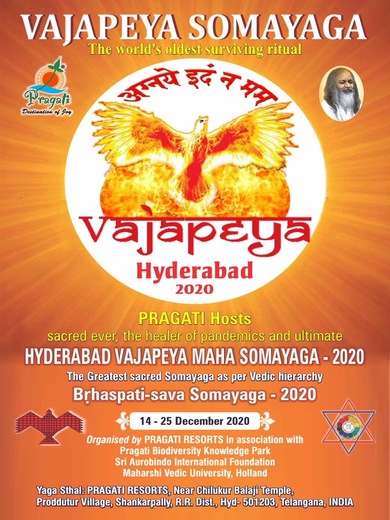 Vajapeya Maha Somayagnam - 2020 PDF | PDF | Vedas | Shiva