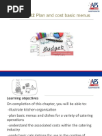 Restaurant Menu Research | PDF