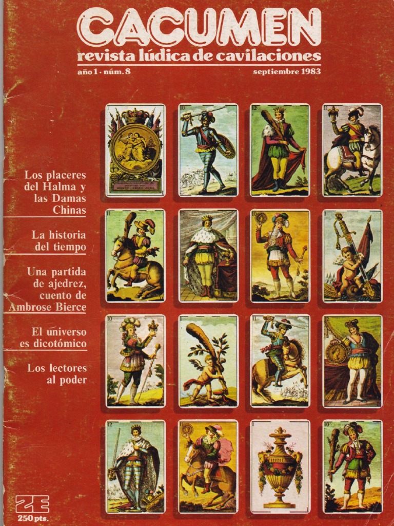 CACUMEN - 08 - Revista Ludica de Cavilaciones - Septiembre 1983 PDF | PDF