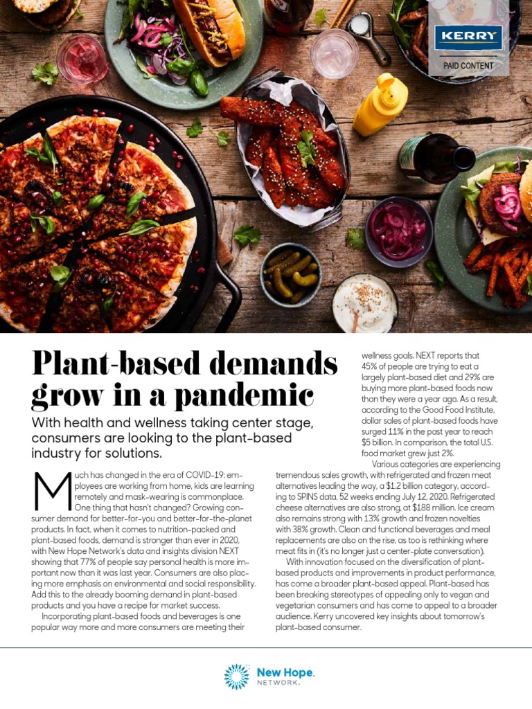 Plant-Based Trends in 2020 | PDF