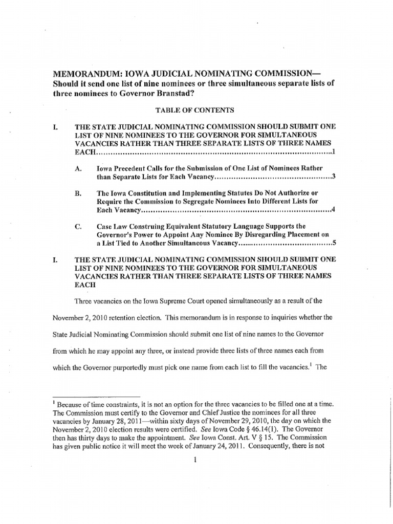 Internal Memorandum - Docs 5-2 | PDF