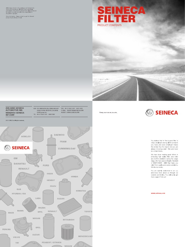 Filter Catalog | PDF | Wheeled Vehicles | Transport