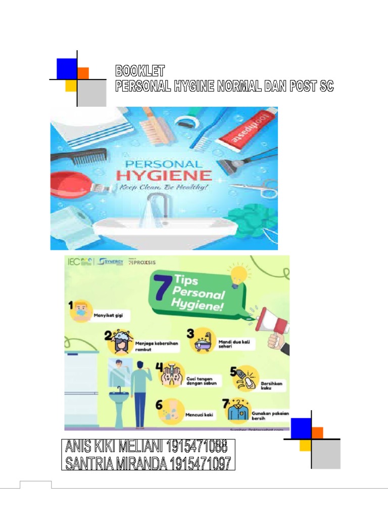 Booklet Personal Hygiene | PDF