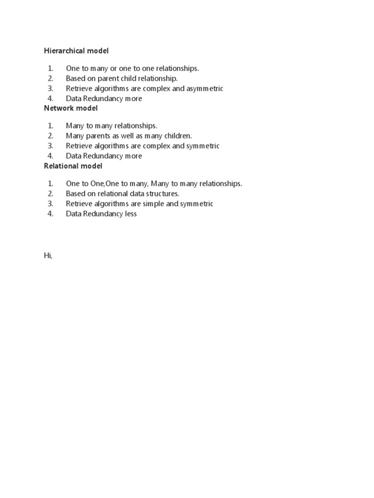 Database Types | PDF | Relational Database | Relational Model