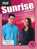 Sunrise TB9 | PDF | English Language | Teachers