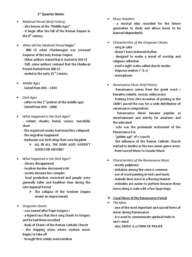 MAPEH (Notes-1st Quarter) | PDF | Body Mass Index | Coral Reef