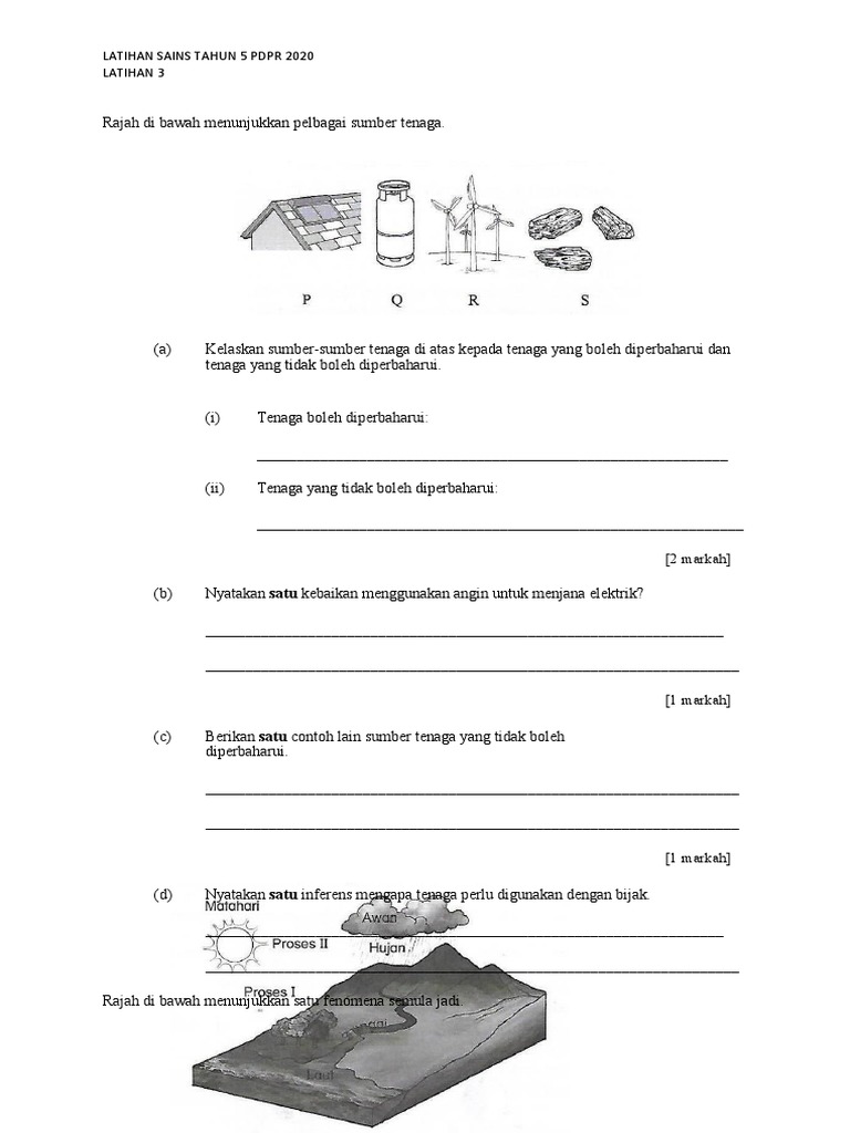 Latihan Sains 3 K2 Pdf