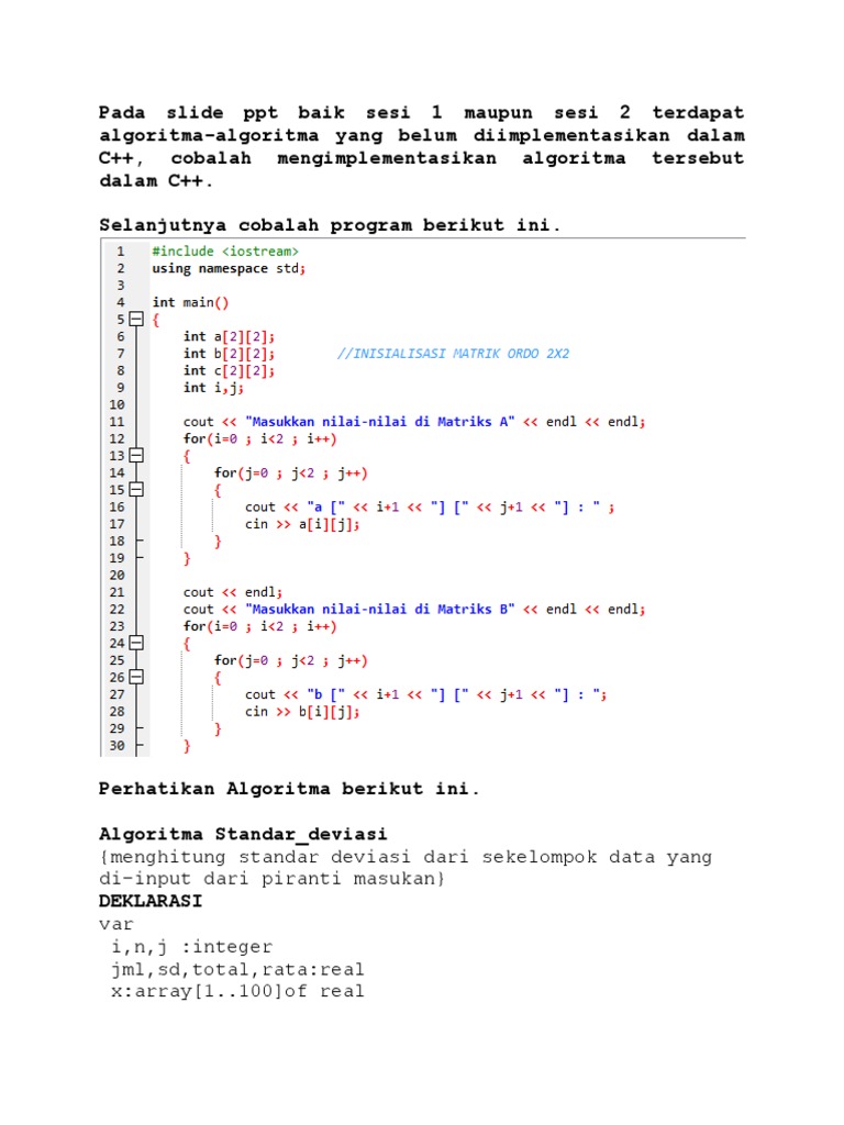 Latihan Larik PDF | PDF
