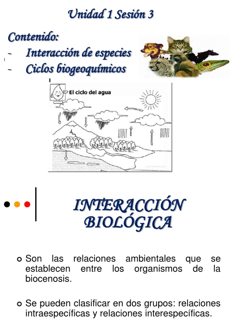 Ecologia Inter Accion de Especies | PDF | Parasitismo | Agua