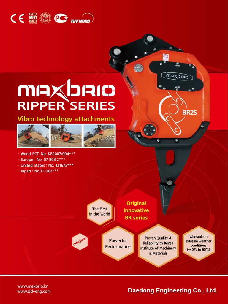 Catalog - Maxbrio Ripper Seires - Ver.1504 - Eng (1M) | PDF | Economic ...