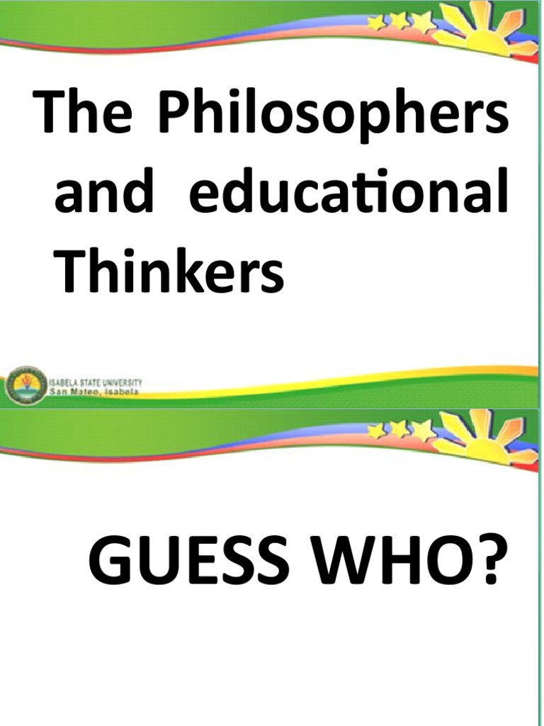 Philosophers' Educational Insights | PDF | Emile, Or On Education ...