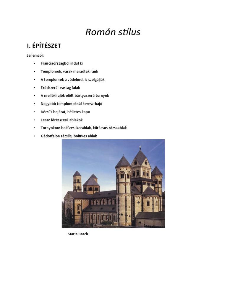 Román Stílus | PDF