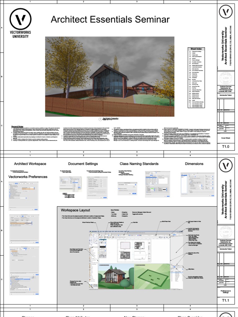 Vectorworks University Architect Essentials | PDF | General Contractor ...