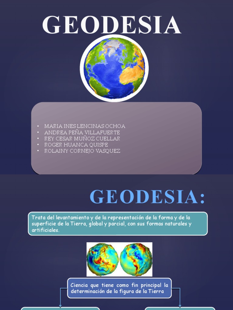 Fundamentos de Geodesia y sus Aplicaciones | PDF | Geodesia ...
