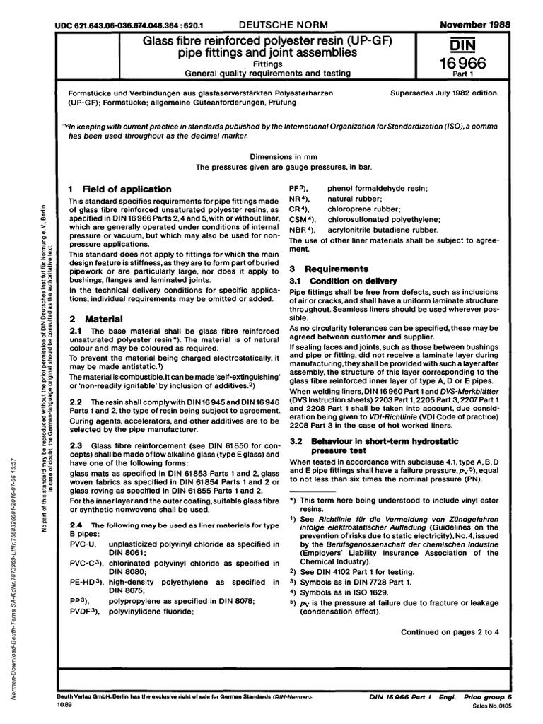 DIN 16966-1 en | PDF