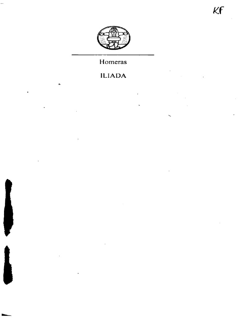 Homeras Iliada 2007 PDF | PDF