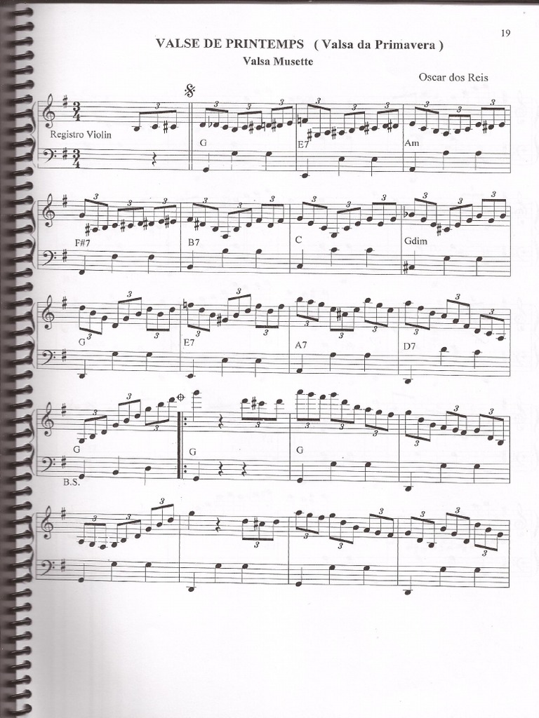 Valsa Da Primavera PDF | PDF