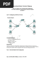 VLAN and Trunking Configuration Lab | PDF | Network Switch | Communications Protocols