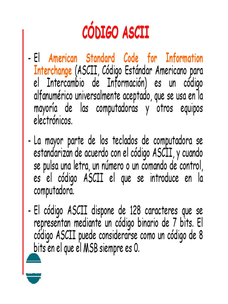 Código Ascii PDF | PDF | Ascii | Texto