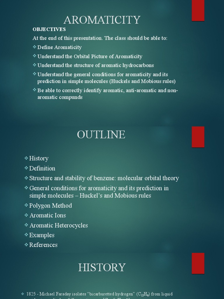 Aromaticity: Objectives | Download Free PDF | Aromaticity | Covalent Bond