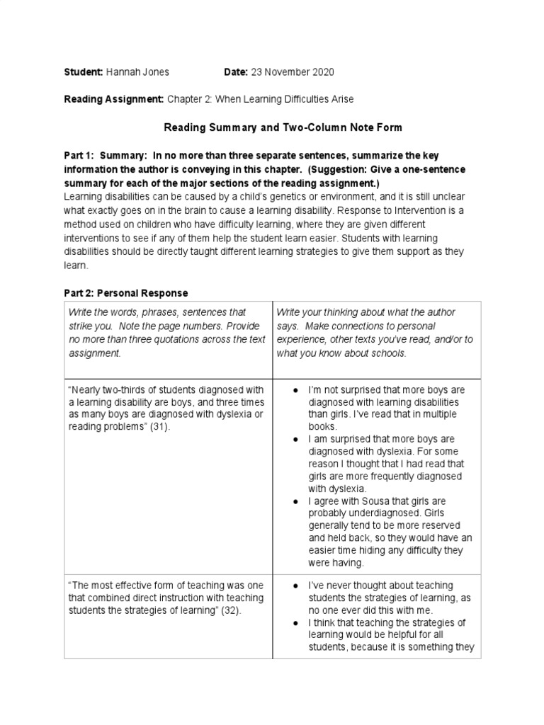 Sousa Chapter 2 | PDF | Learning Disability | Dyslexia