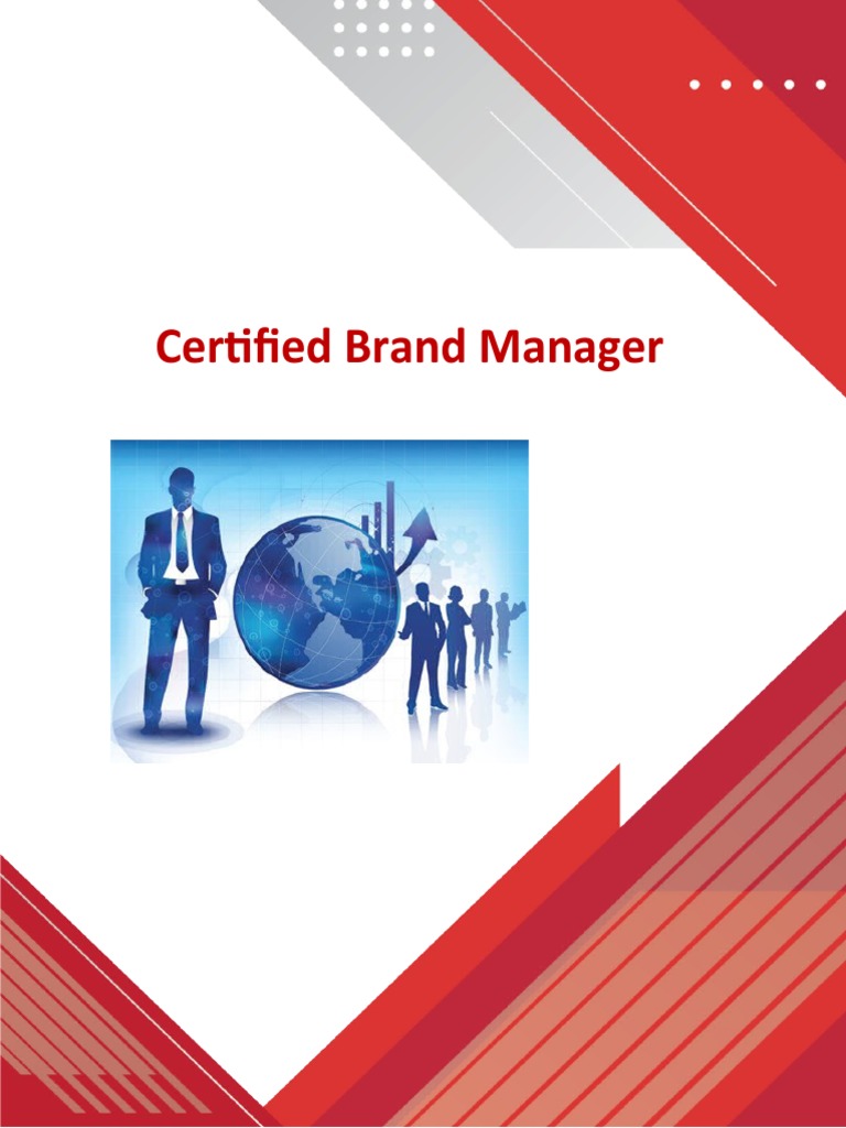 Outline - Certified Brand Manager | PDF | Brand Management | Brand
