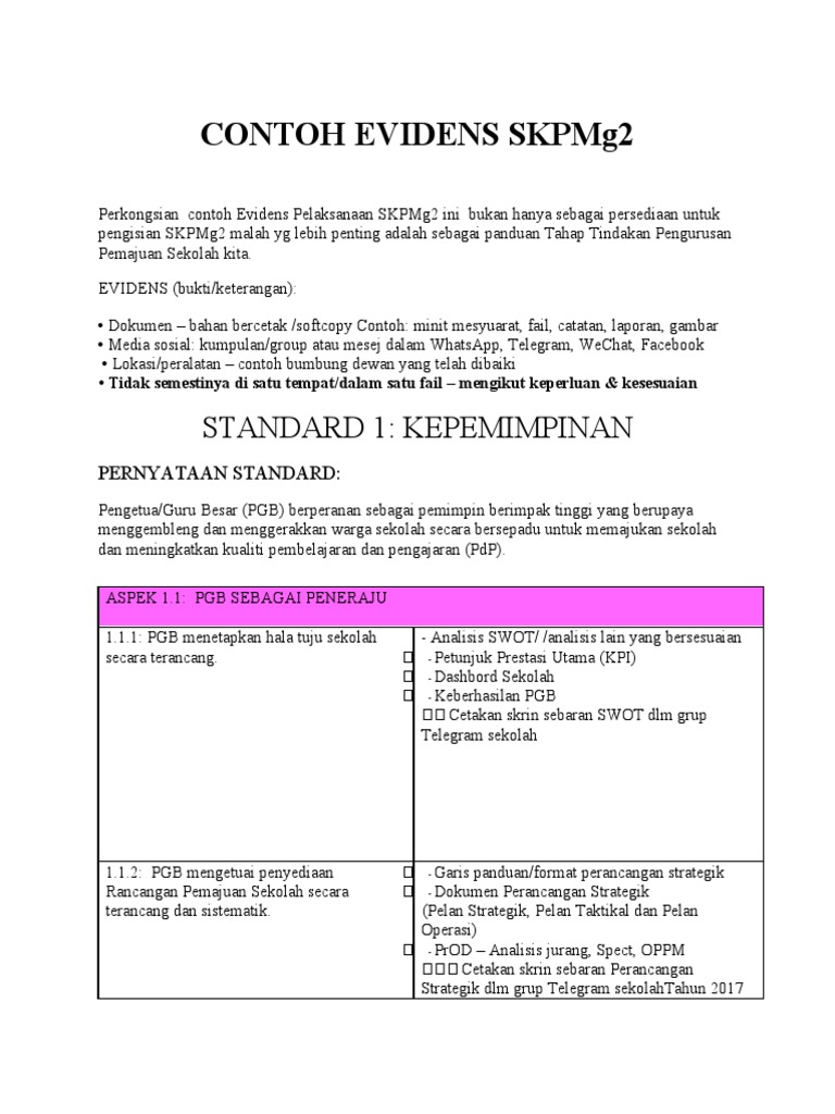 Contoh Evidens skpmg2 | PDF