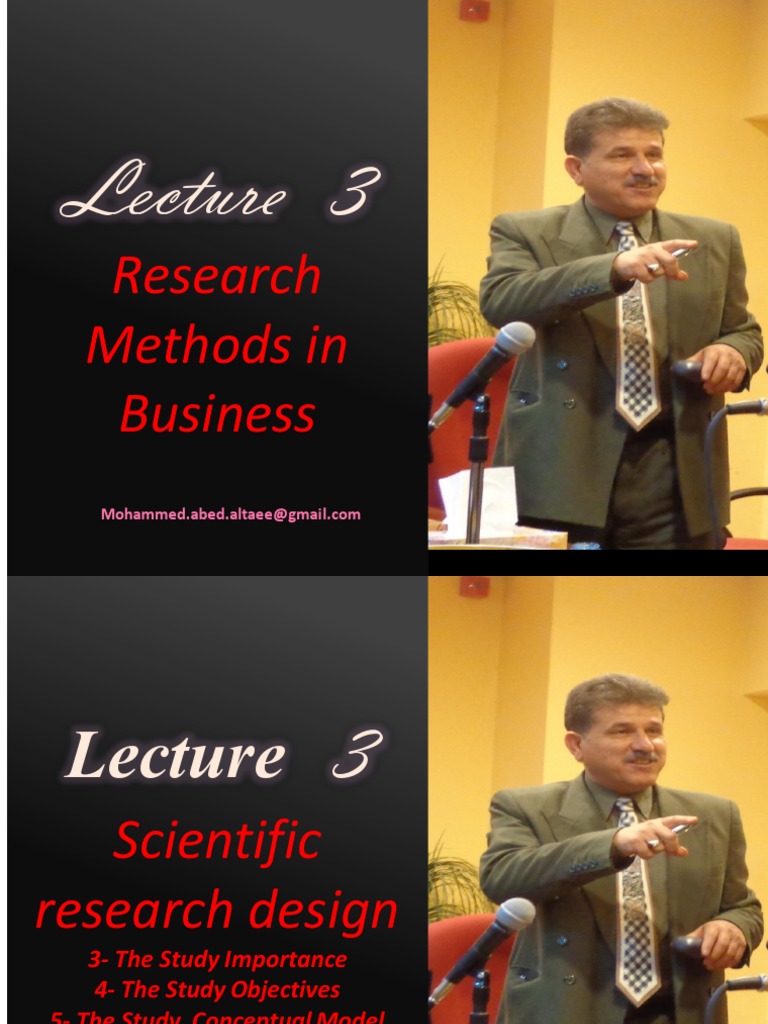 The 3rd Lecture - Research Method 07.11. 2020 | PDF | Strategic ...
