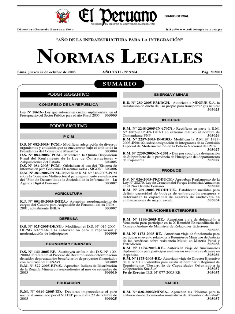 RM 826-2005-Minsa-Normas de Documentos PDF | PDF | Gobierno de españa | Presupuesto