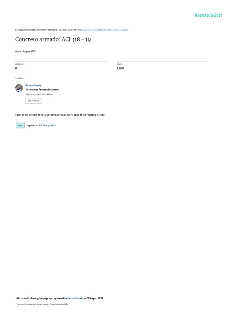 Aci318 19 | PDF | Academia | Ingeniería