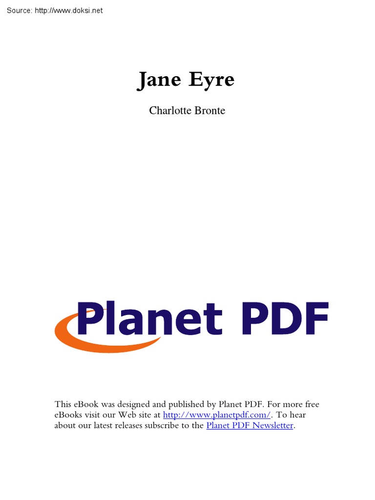 Jane Eyre: Free PDF eBook Download | PDF | Jane Eyre | Bed
