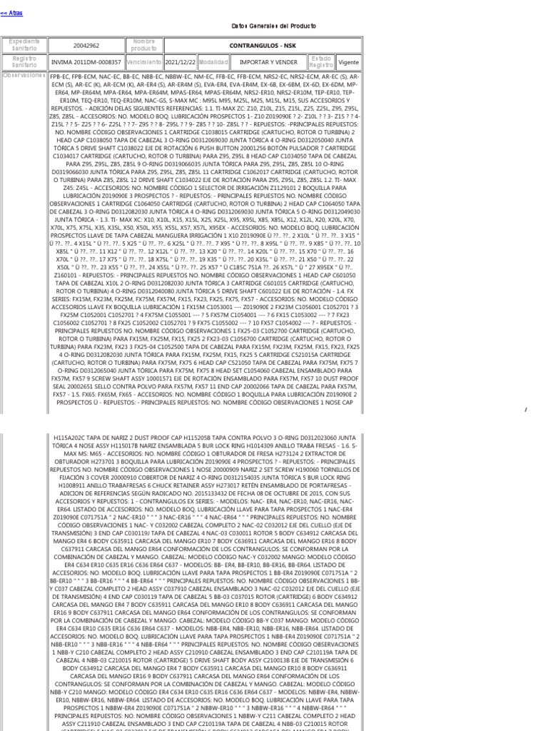 INVIMA Contrangulo NSK | PDF | Violencia