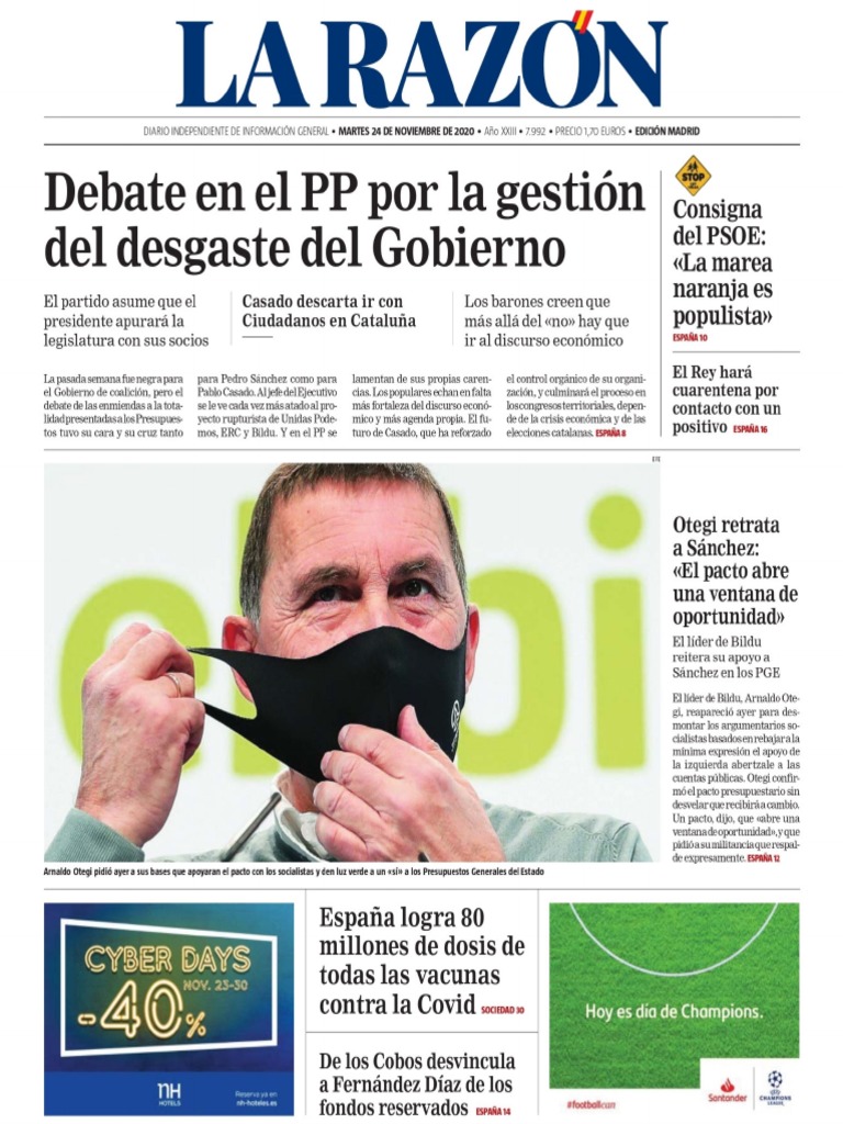 HD La Razon 24 11 2020 | PDF