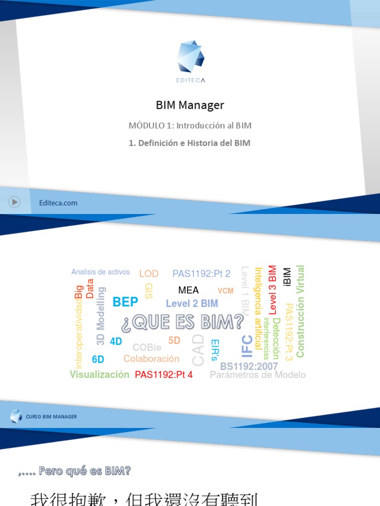 Definición e Historia Del BIM | PDF | Informática | Informática y ...