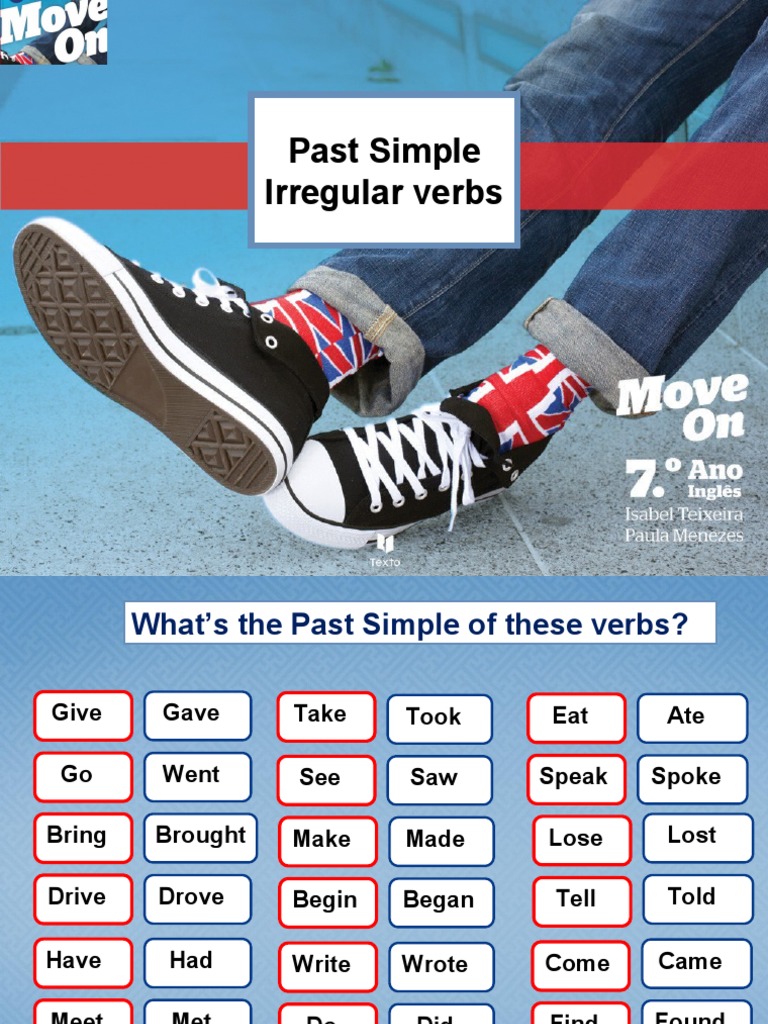 Past Simple - Irregular Verbs - 7th Grade | PDF | Semiotics | Morphology