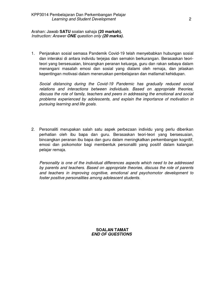 Soalan KPP PDF | PDF