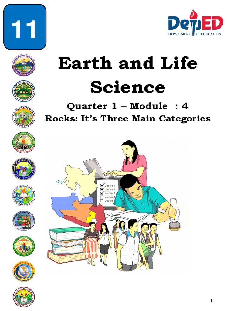 Earth-Life-Science-Q1-Module 4 PDF | PDF | Rock (Geology) | Igneous Rock
