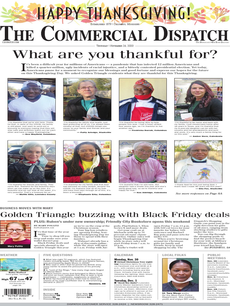 Commercial Dispatch Eedition 11-26-20 | PDF | Oxycodone | Business