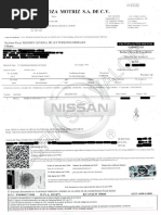 Factura Nissan | PDF